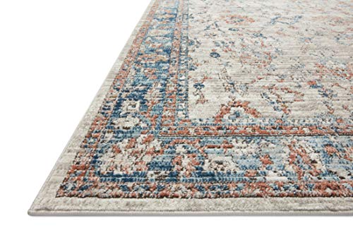 Loloi II Bianca Collection BIA-05 Dove/Multi, Contemporary 9'-9" x 13'-6" Area