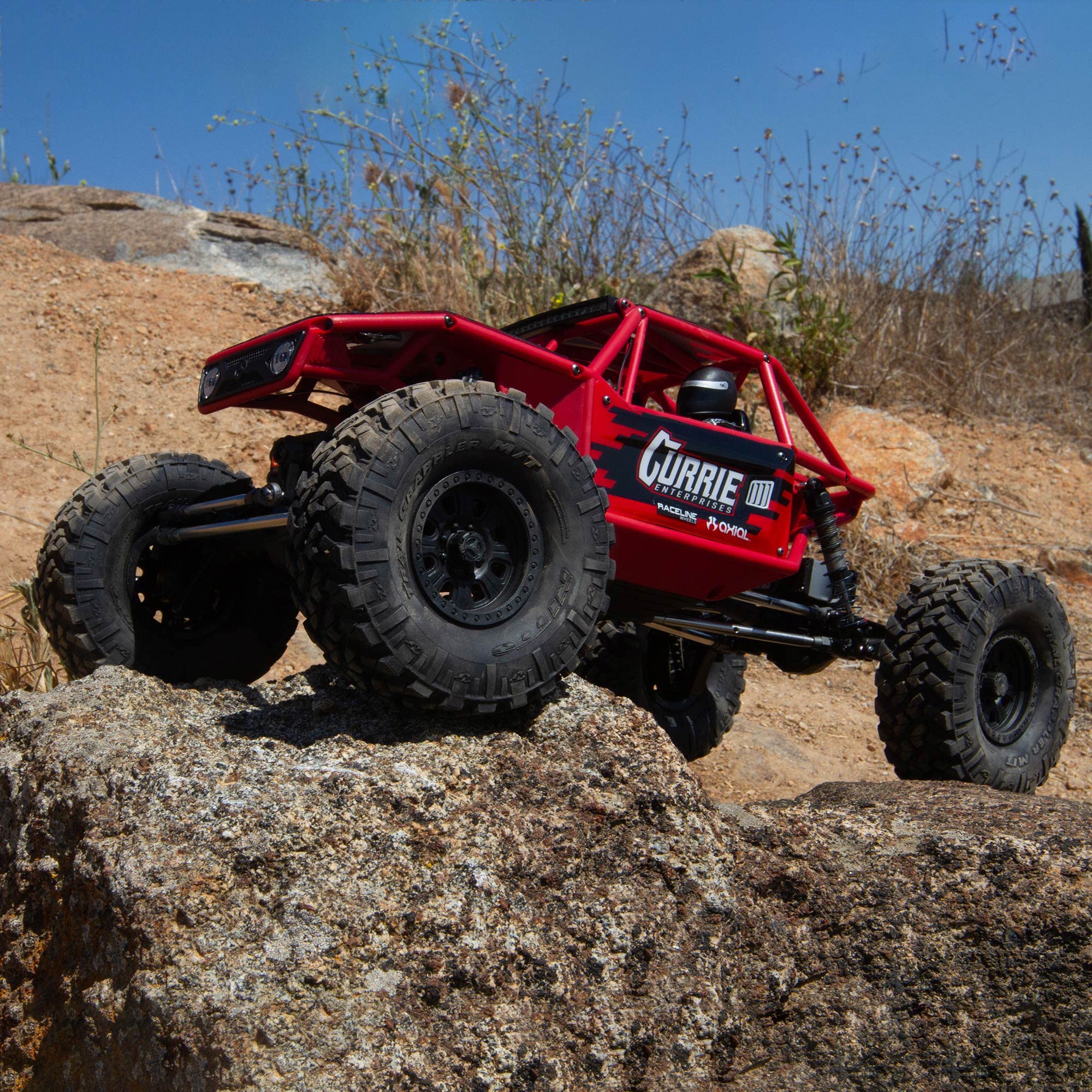 Axial RC Truck 1/10 Capra 1.9 4WS Unlimited Trail Buggy RTR (Batteries and Charger Not Included), Black, AXI03022BT2