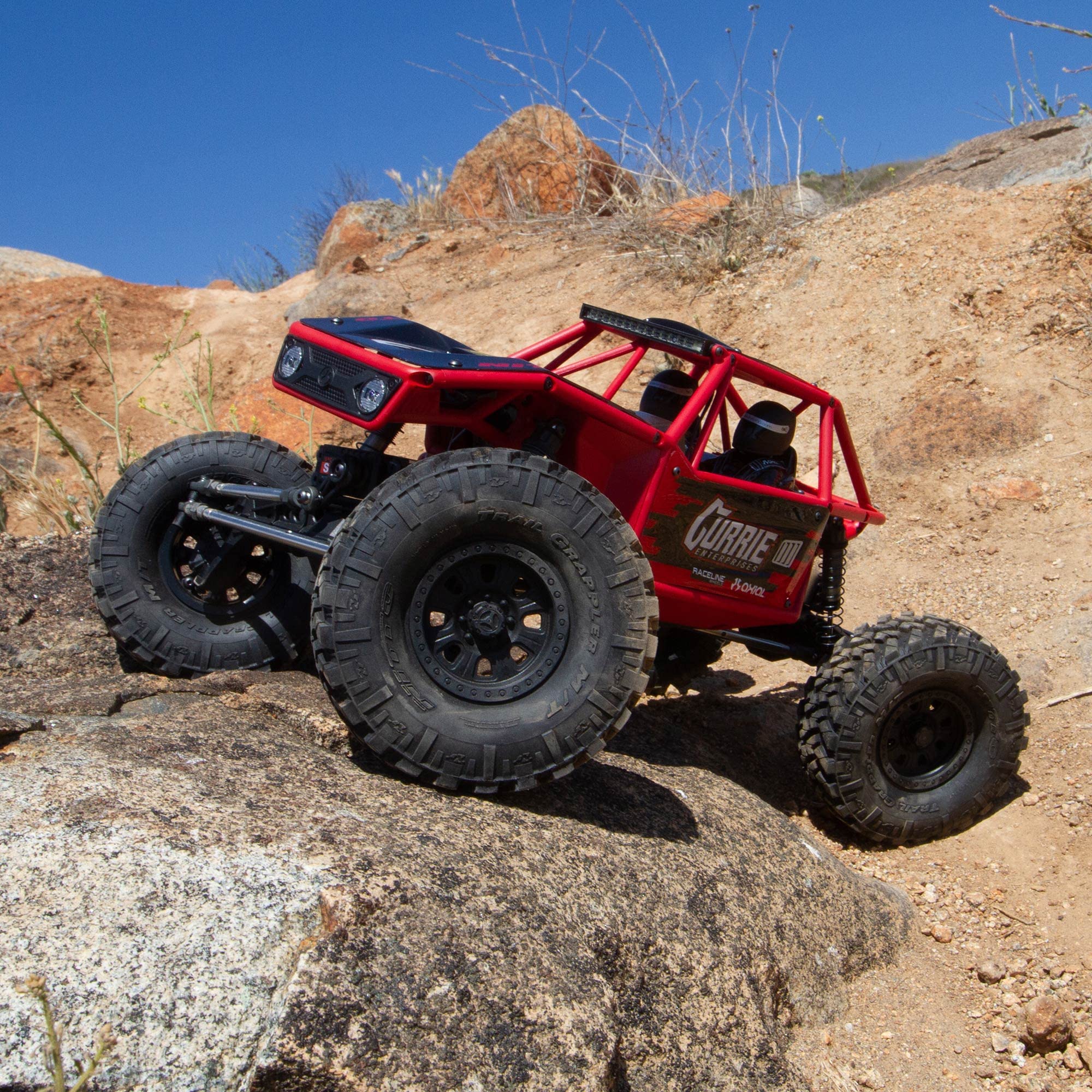 Axial RC Truck 1/10 Capra 1.9 4WS Unlimited Trail Buggy RTR (Batteries and Charger Not Included), Black, AXI03022BT2