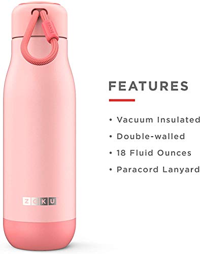 Zoku Bottle, 0.5L, Pink