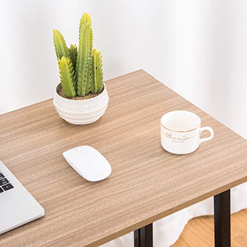 Toolsempire Home Office Folding Desk, 31.5” Foldable Computer Desks for Small Places, Compact Writing Study Tables for Home Office,No Assembly Required (Natural)