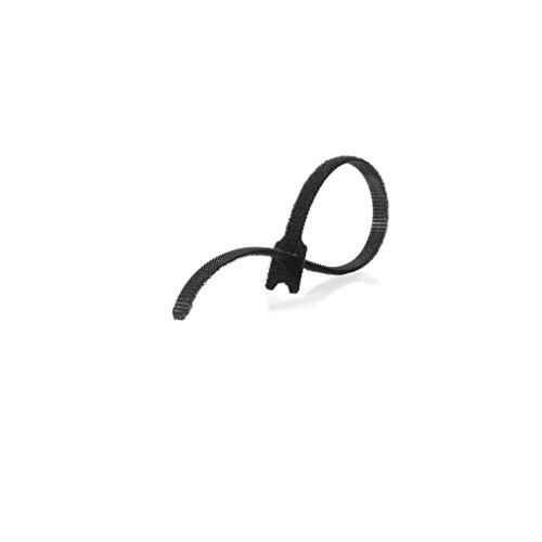 VELCRO Brand - ONE-WRAP: For Cables, Wires & Cords - 8" x 1/4" Ties, 25 Ct. - Black