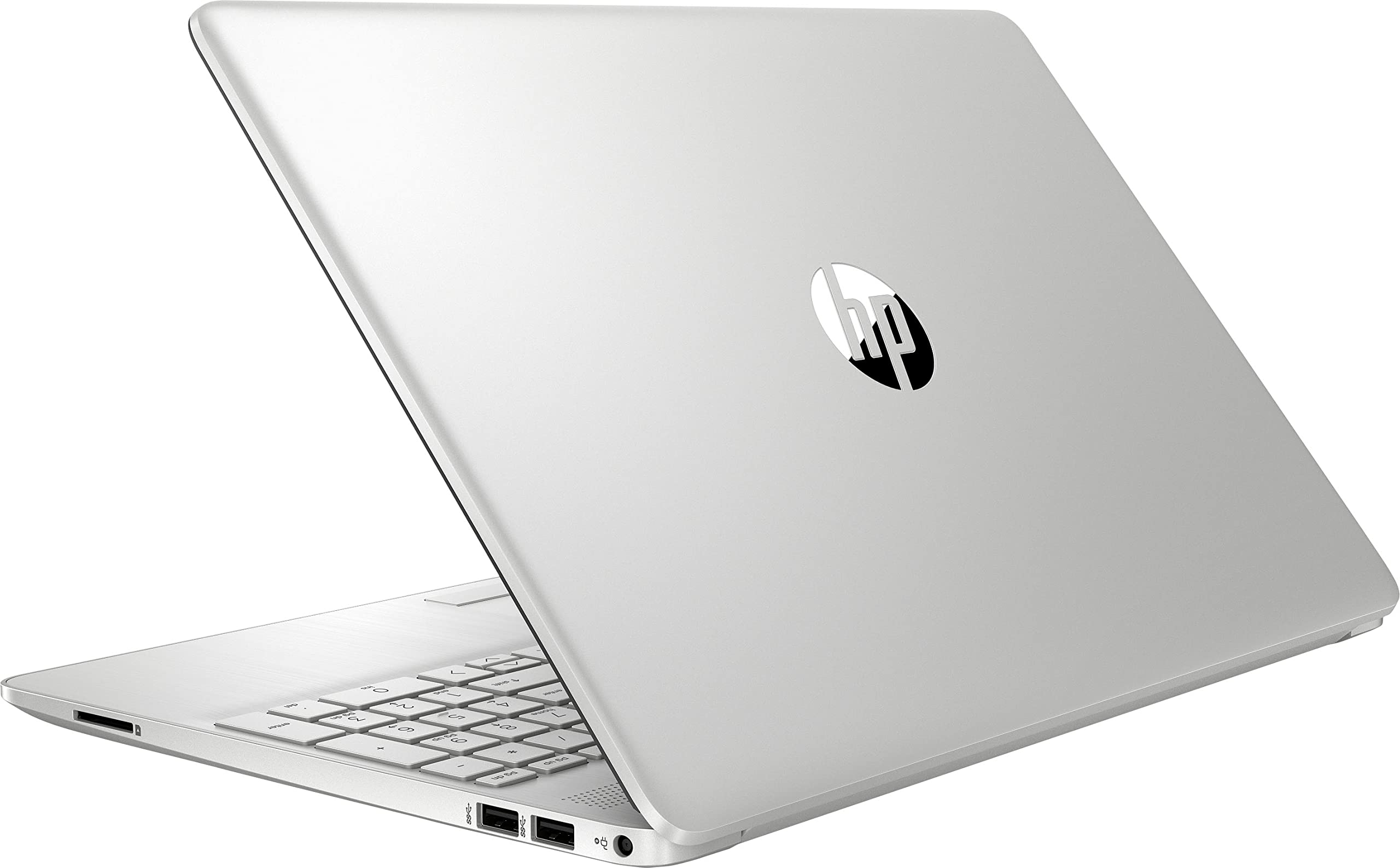 HP 2022 Newest 15.6'' HD Laptop, Intel Quad-core Celeron N4120 Processor (Upto 2.6GHz), 16GB RAM, 512GB SSD, HD Webcam, Wi-Fi 5, Bluetooth, 10+ Hours Battery, Windows 11+MarxsolCables, Natural Silver