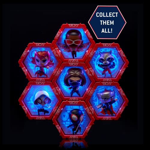 WOW! PODS Avengers Collection - Miles Morales | Superhero Light-Up Bobble-Head Figure | Official Marvel Collectable Toys & Gifts