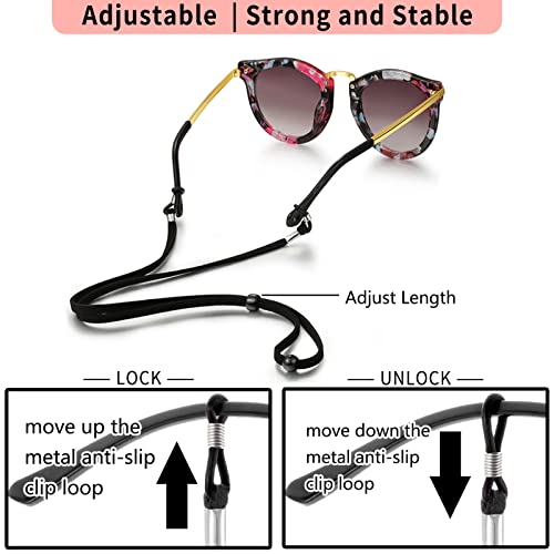 Damanse Eyeglass Repair Kit with Air Chamber Silicone Eyeglass Nose Pads,Screwdriver,Tweezer,Screws,Anti-Slip Ear Grips,Soft Foam Nose Pieces,Adjustable Glasses Strap,Sunglasses Cloth
