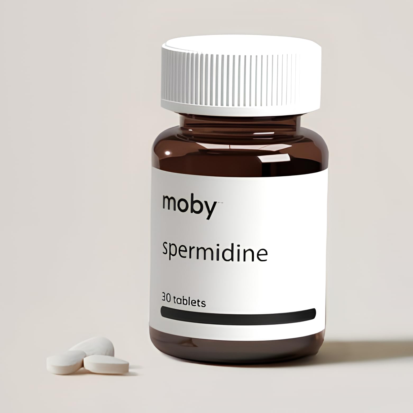 Moby Spermidine Supplement - Over 100x More Potent Than Wheat Germ Extract - 10mg Per Capsule - 99% Pure Spermidine - Clinically Tested - 3rd Party Tested - Made in The USA - 30 Day Supply