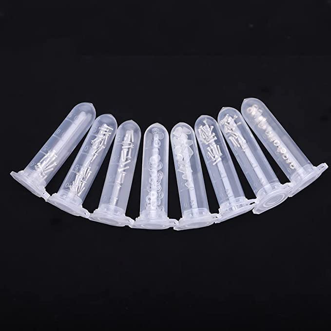 Portable Glasses Optical Repair Tools Eyeglasses Optical Repair Assortment Kit Screw Tool Silicone Nut Nose Pad Set