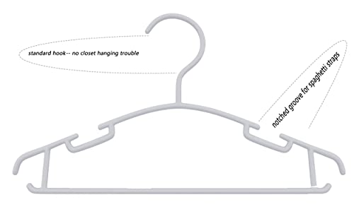 Kid Hangers 100Pack Baby Hanger for Closet Baby Clothes Hangers Small Childrens Hangers Infant Hangers Nursery Hangers
