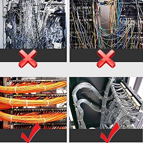 100 8 inch pieces Cable Zip Nylon Heavy Duty Self Locking Wire Ties,