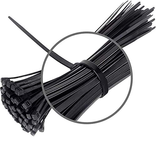 100 8 inch pieces Cable Zip Nylon Heavy Duty Self Locking Wire Ties,