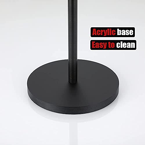 JQK Hand Towel Holder Stand, Modern Tree Rack Free Standing for Countertop with 12 Inch Bar, 304 Stainless Steel Oil Rubbed Bronze, HTT180-ORB