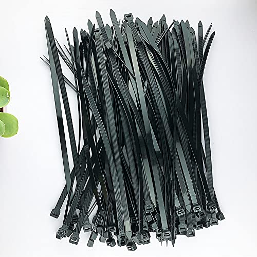 Oksdown 100 Pack 12 inch Black Heavy Duty Zip Ties Thick Cable Ties with 120 lbs Tensile Strength Large Plastic Wire Ties