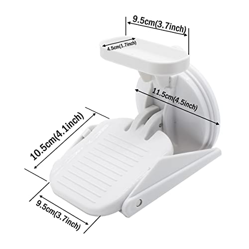 RCRBT Bathroom Foot Pedal Rest for Shaving Legs, Bathroom Pedal with Powerful Suction Cup for Home Hotel Bathroom ,Suitable for Women & Back Pain Sufferers