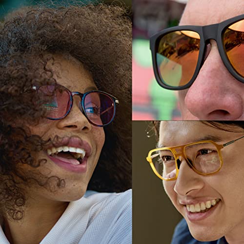 Setex Gecko Grip 1.8mm Thick Anti Slip Eyeglass Nose Pads, (5 Clear Pair) USA Made, Innovative Microstructured Fibers, 1.8mm x 7mm x 16mm