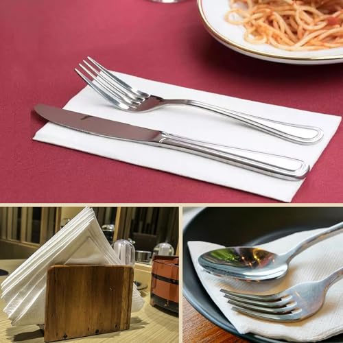 2 Ply Premium Dinner Napkin 1/8 Fold (Package of 300ct) 15" x 17"