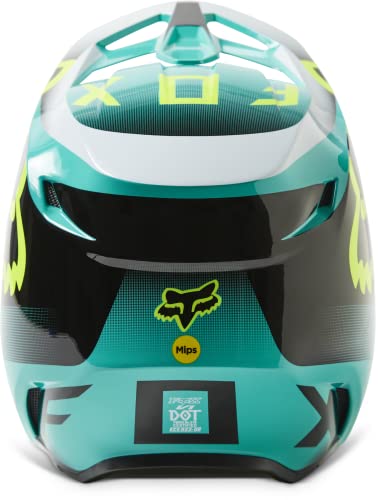 Fox Racing V1 Motocross Helmet, LEED Teal, Medium