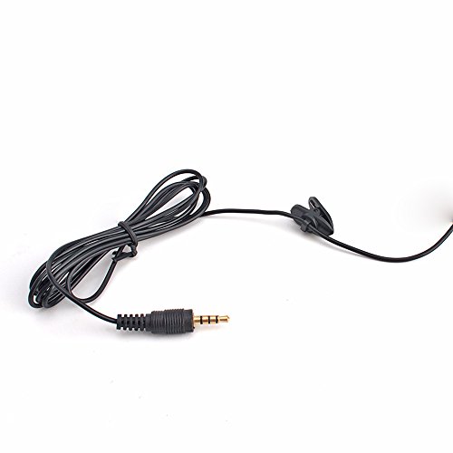 Cable fix Black Single Mount Tie-Clips Lapel Lavalier Microphone Headworn Clips for holding lapel mic WL93 and SM93 microphones, fit for wire/wireless earbuds- Set of 20