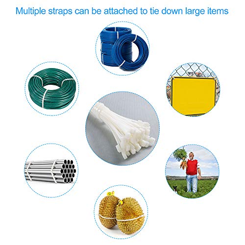 50PCS Cable Zip Ties Heavy Duty 24 Inch Strong Large Cable Wire Ties, Industrial Durable Strong Wire Ties for Binding Fences, Awnings Tying Branches Bundling of Crops Fixed Water Pipes