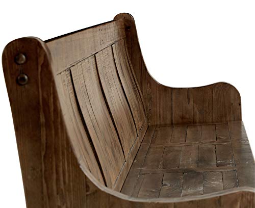 Progressive Furniture Wilder Dining Bench, 74" W x 22" D x 36" H, Heritage Pine