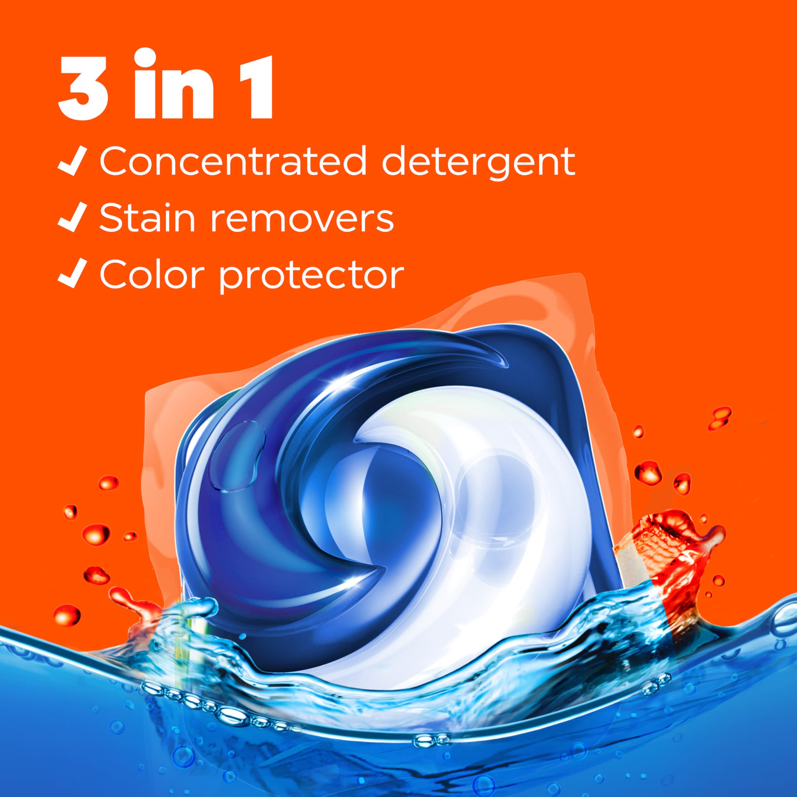 Tide PODS Laundry Detergent Soap Pacs, HE Compatible, 112 ct, Powerful 3-in-1 Clean, Clean Breeze