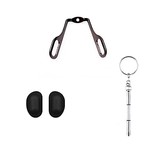 Sunglasses Nose Pads Sunglass Arm Soft Silicone Eyeglass Nosepads Screwdriver Replacement Kit for Glasses Eyeglasses Sunglasses…