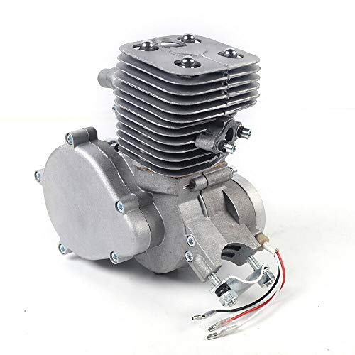 Bicycle Motor Kit,100CC 2-Stroke 36 Tooth Sprocket,Gas Motorized Motor Bicycle Engine Complete Modified Kit Upgraded Engine Kit Black for Most 26" /28" Bikes Bicycle Scooter