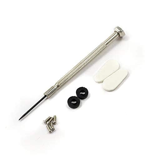 3 Set. Foster Grant Pocket Size Eyeglasses Repair Kits. Includes 3 Screw Drivers, Screws and Small Parts.