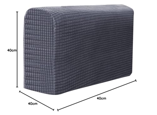 NOLITOY 2pcs armrest Cover Thicken Protective Cloth Protective case with armrests Interior Hand Towel Washable Protective Agent Grip armrest pad Two-Seater arm Cuff Chair Elastic