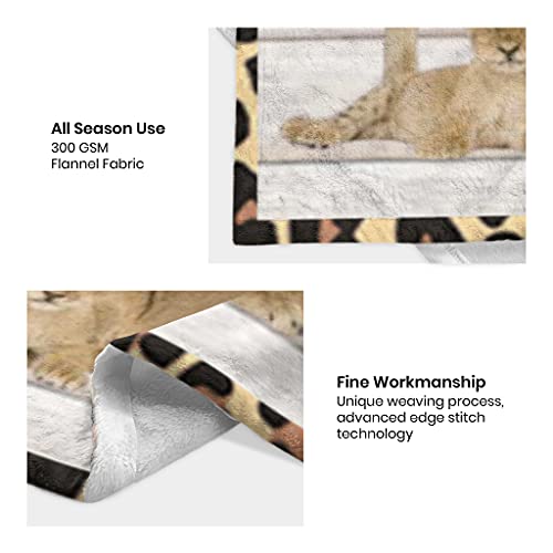 JERHTUO Gifts for Mom from Son, Love Letter Personalized Flannel Throw Blanket Birthday Christmas Thanksgiving Gifts Fits Couch Sofa Bedroom 50"x60"