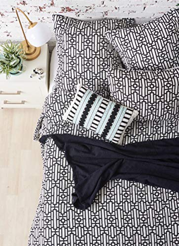 carol & frank Devin Coal Solid Throw Tassled Blanket, Cozy Lightweight for Home Couch Sofa Farmhouse Decor 50x60 inches Gray