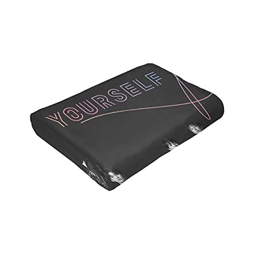 Kpop 3D Full Printed Anti-Pilling Flannel Throw Blanket, Soft and Comfortable for Home Office Wedding Gifts Outdoor Camping