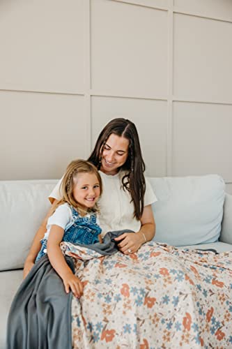 Copper Pearl Jumbo Premium Knit 3 Layer Stretchy Throw Blanket Eden