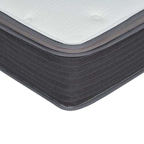 Primo International Equilibria 12in Pocketcoil Gel Memory Foam Hybrid Mattress in a Box, King