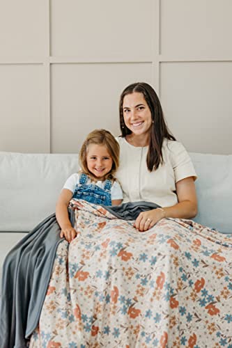 Copper Pearl Jumbo Premium Knit 3 Layer Stretchy Throw Blanket Eden