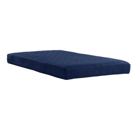 Dorel Home 6 inchTwin Quilted Mattress, Blue