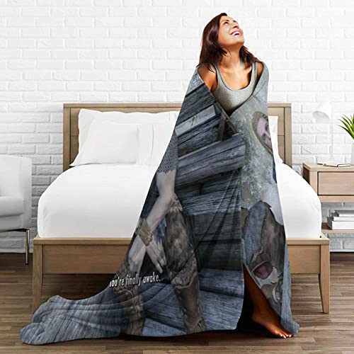 Hey, You You're Finally Awake Blanket Throw Blanket Ultra Soft Velvet Blanket Lightweight Bed Blanket Quilt Durable Home Decor Fleece Blanket Sofa Blanket Luxurious Carpet