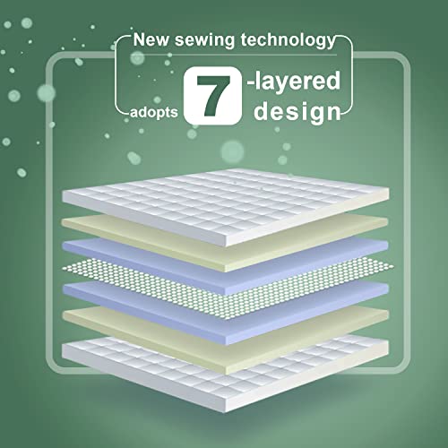 Weighted Lap Blanket, Weighted Lap pad 7lbs(33”x29'') for Adult Portable, Soft Material with Premium Glass Beads for Traveling, Sleeping Relax (Black)