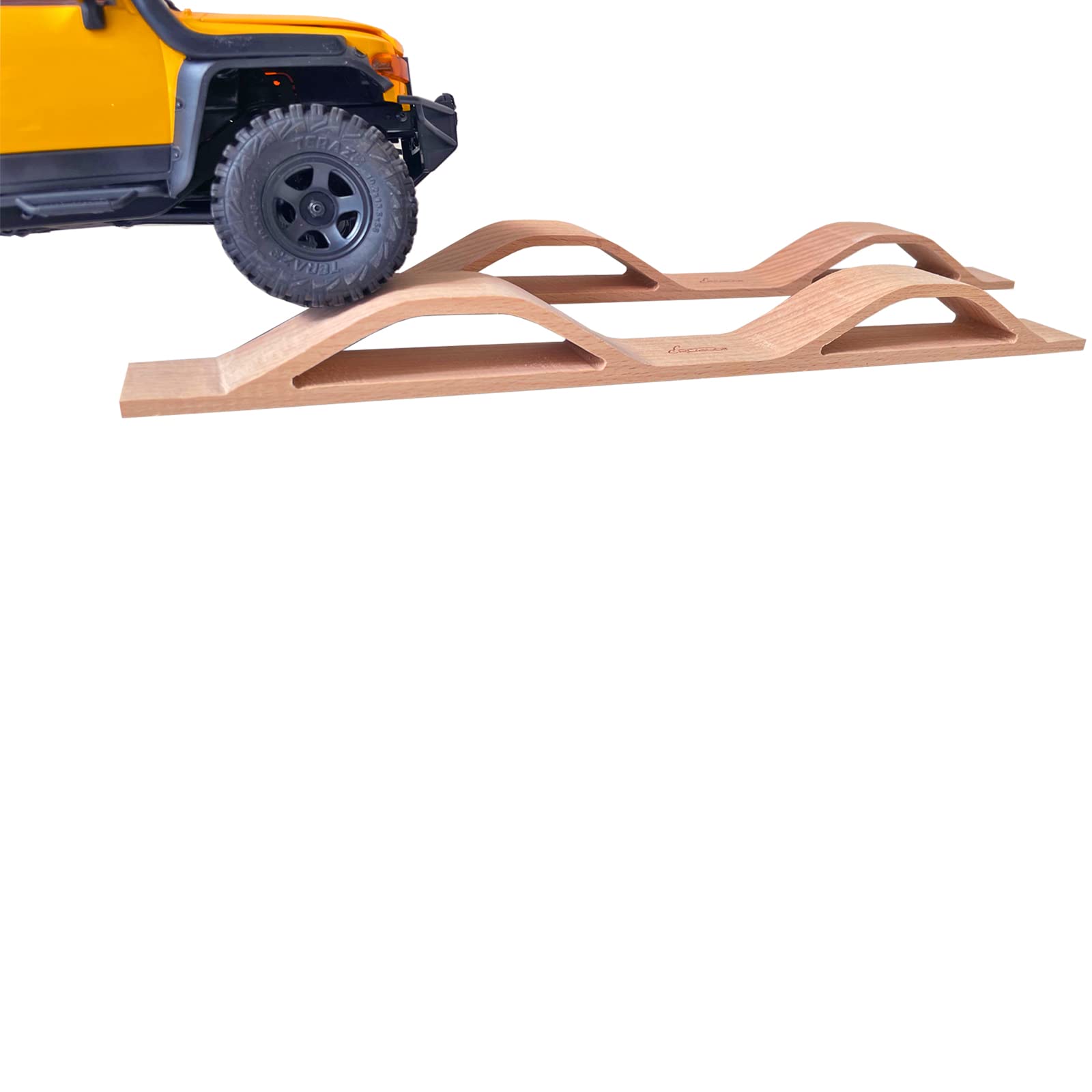 RCrabbit Flexibility Test RC Crawler Truck 1/18 1/24 Scale Upgrades Obstacle Indoor Backyard Course Track (NO Truck Included)- 2 pcs