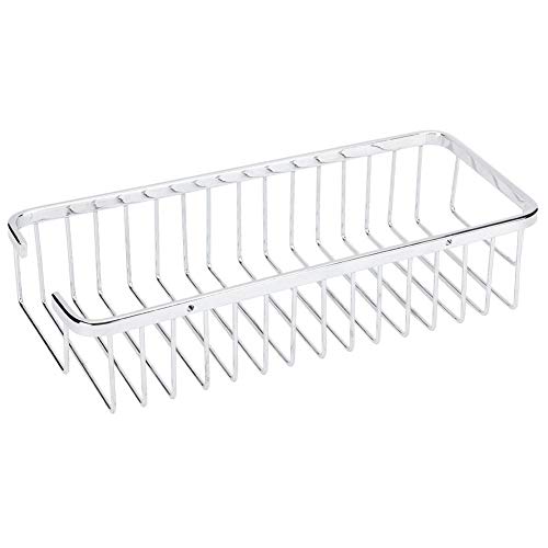 TOPINCN Bathroom Shelf Wall Mounted Stainless Steel Shower Caddy Shampoo Conditioner Holder Storage Basket Organizer Kitchen(#1)