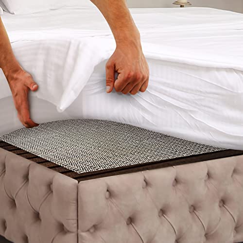 Nevlers King Size 72" x 72" Non Slip Mattress Gripper Helps Keep Mattress Topper from Sliding | Strong & Durable Mattress Slide Stopper |Customizable Non Slip Mattress Pad |Multi-Purpose Mattress Grip