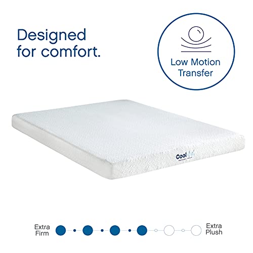 Classic Brands Cool Gel Memory Foam 6-Inch Mattress | CertiPUR-US Certified | Bed-in-a-Box, Queen