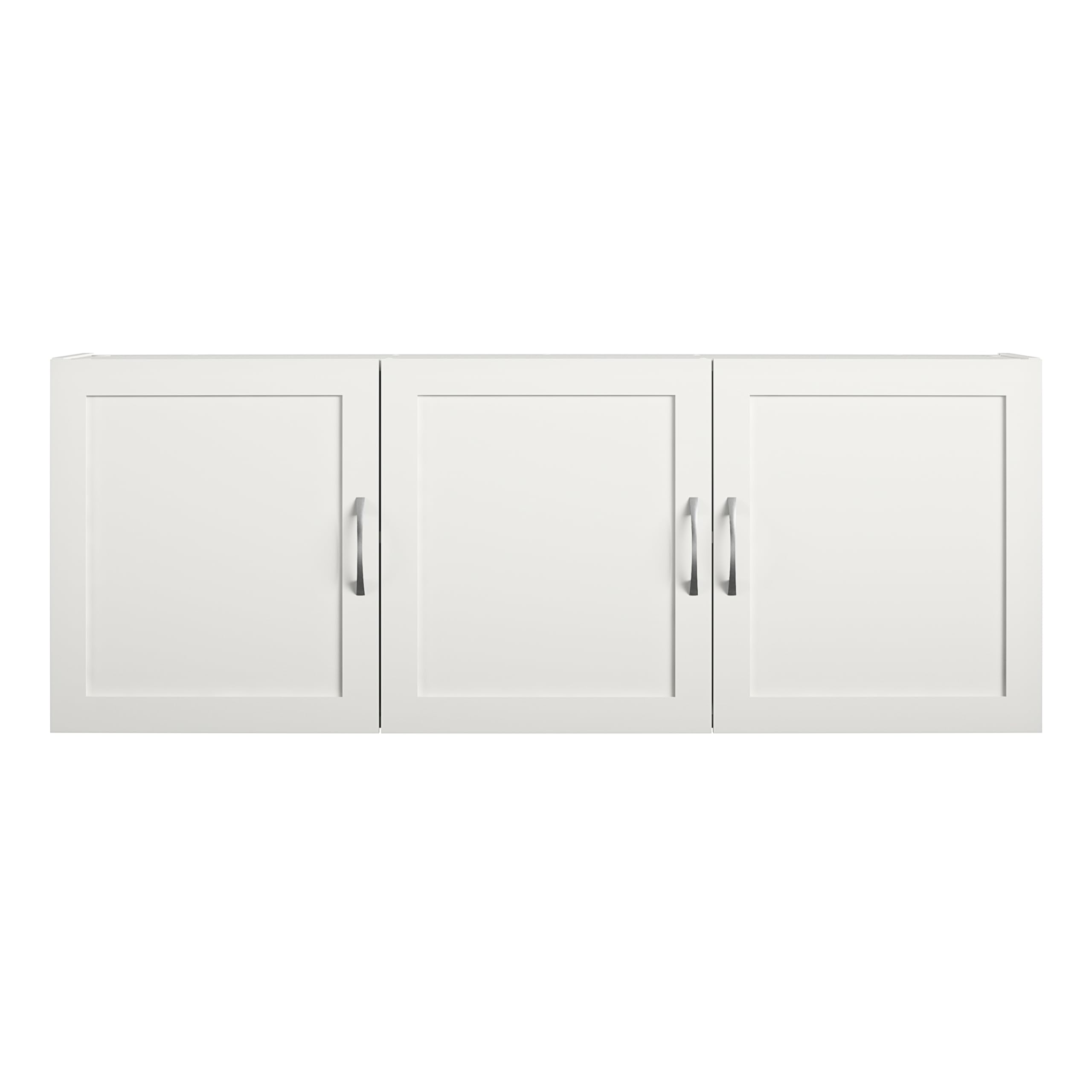 Systembuild Evolution Lory Framed 54" Wall Cabinet in White