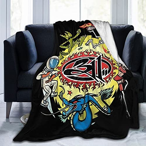 STYLOPUNK 311 Band Throw Blankets Lightweight Flannel Blankets Funny Fleece Bed Blanket All Seasons 80"X60"