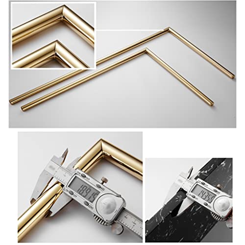 FCMLD Freestanding Towel Racks Bathroom Accessories Natural Marble Stand on Floor Towel Rail Stand Clothes Rack