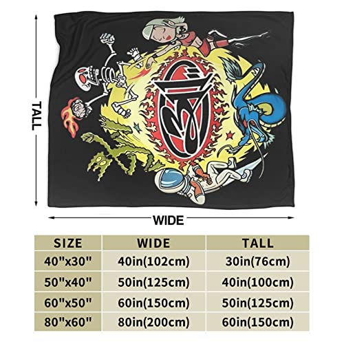 STYLOPUNK 311 Band Throw Blankets Lightweight Flannel Blankets Funny Fleece Bed Blanket All Seasons 80"X60"