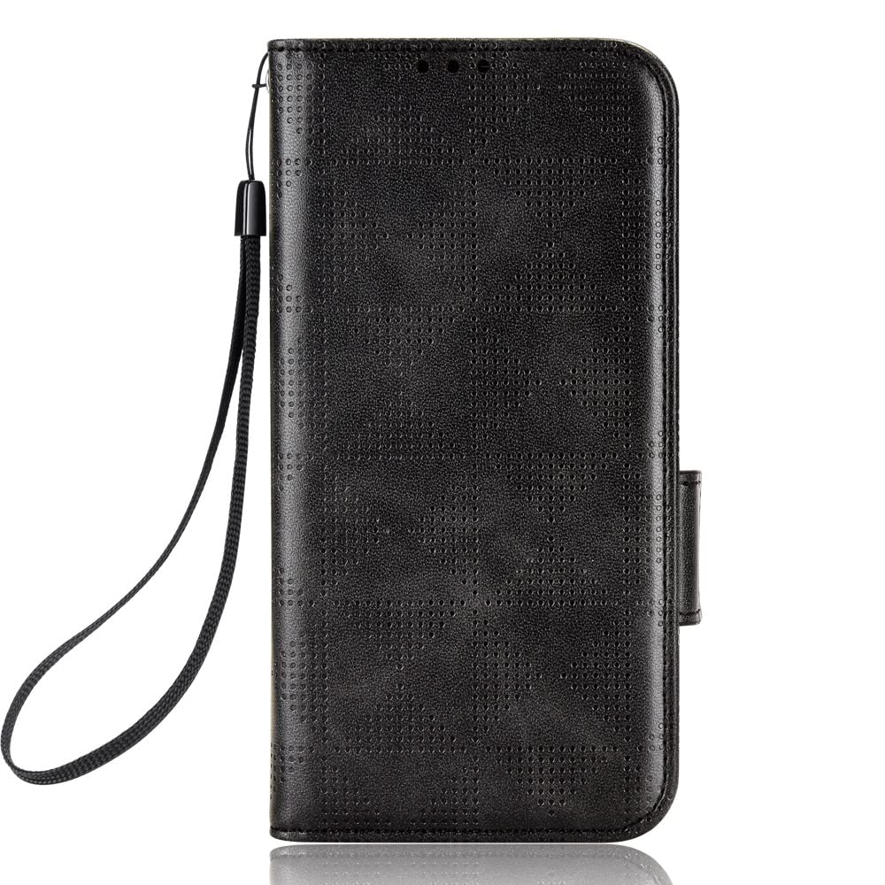 Kukoufey Case for Sony Xperia 1 III 5G XQ-BC52 XQ-BC62 XQ-BC72 Leather Flip Stand Case Cover,Case for Sony Xperia 1 III Leather Case,Case for Sony Xperia 1 III Case Cover Black