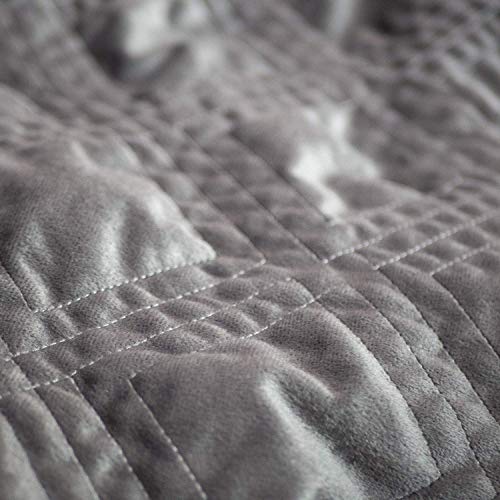 Hush. The Classic Blanket | Original Luxury Weighted Blanket | Oeko-Tex Certified Cotton Material W/ Non-Toxic Glass Sand | Duvet Cover Included