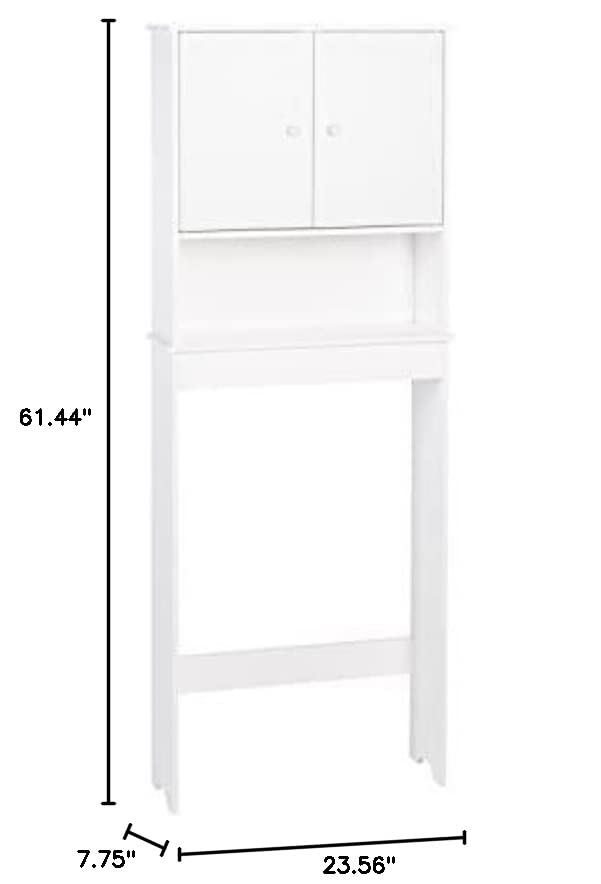 RiverRidge Medford Two Door, White Spacesaver, One Size