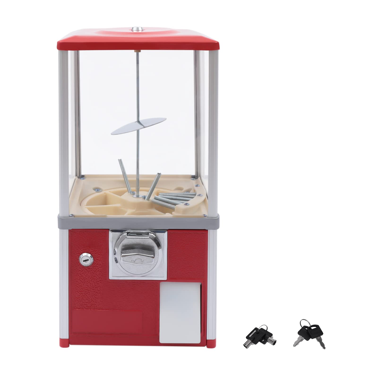Fetcoi Candy Vending Machine, Candy Gumball Machine Gumball Bank for Gadgets, Gumball Dispenser Machine for Game Stores and Retail Stores, Huge Load Capacity