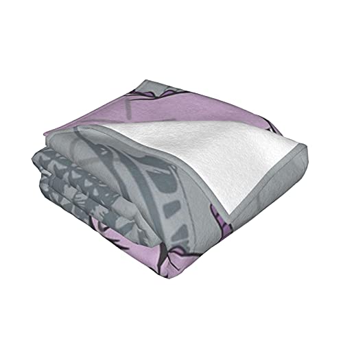 JIYINJI Figment Novelty Blanket Fleece Throw Blanket Super Soft Lightweight for Youth 60"X50".